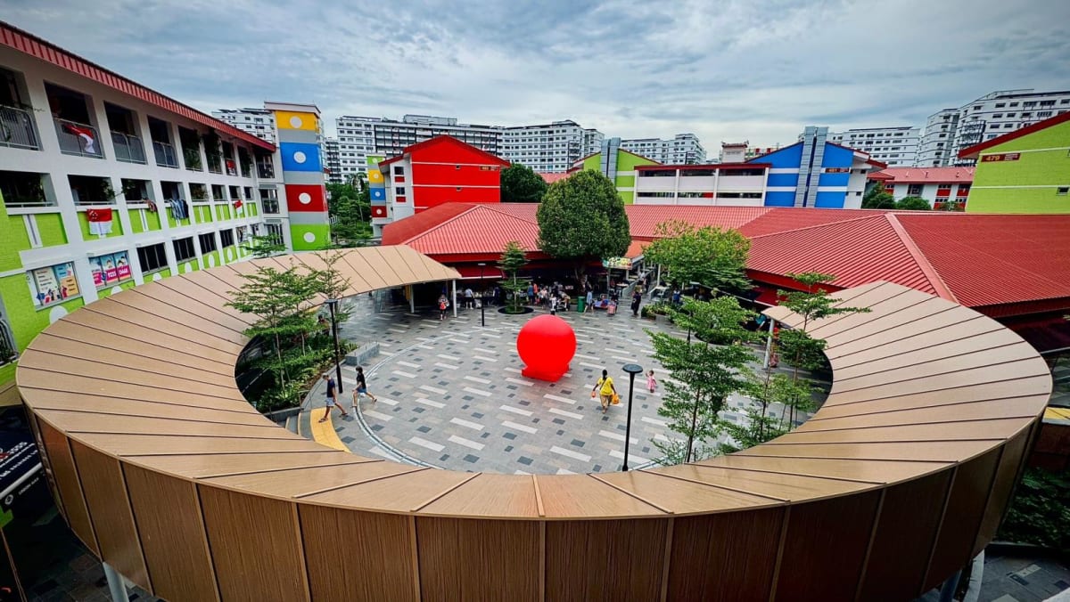 Giant red balls pop up across Singapore for SG60 – here’s what they ...