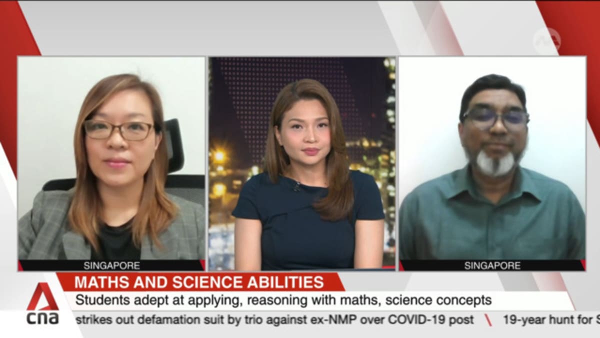 Singapore's Primary 4 and Secondary 2 students rank top among global peers in maths and science ...