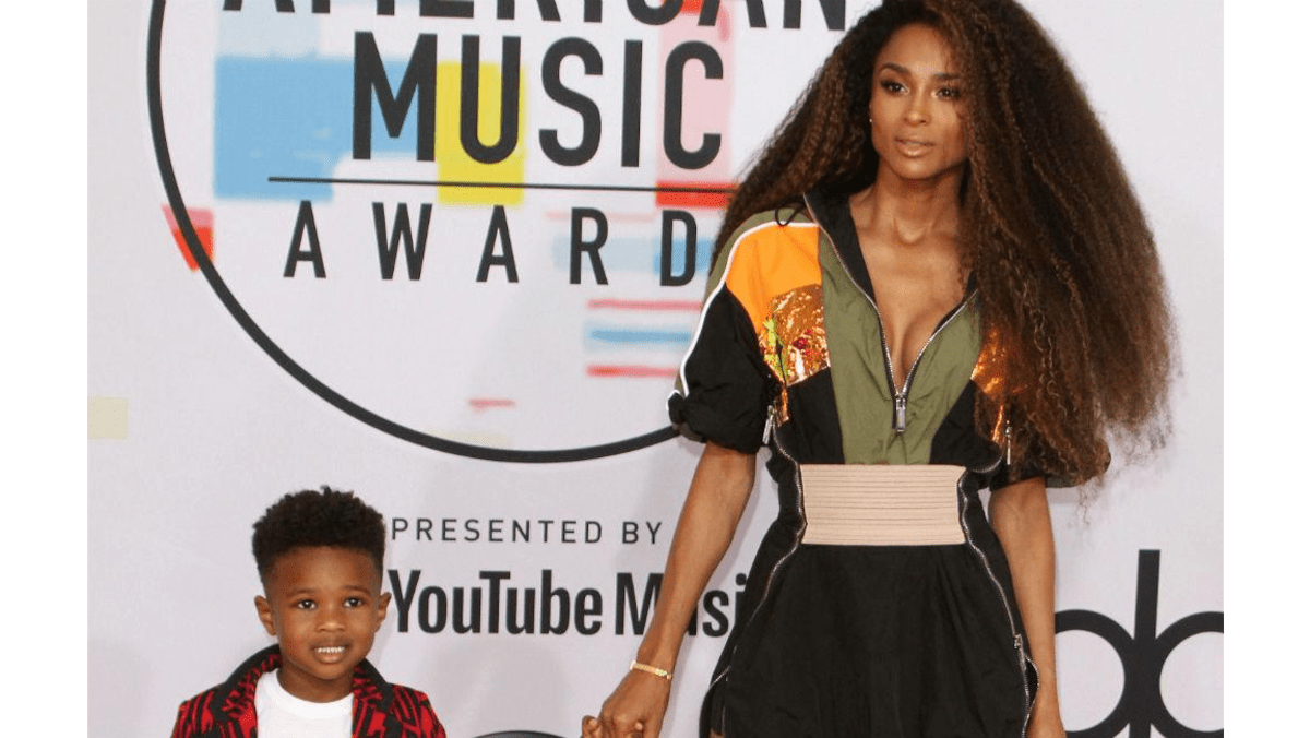 Ciara's AMA date was son - 8days