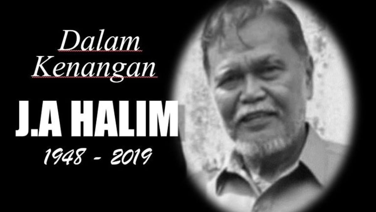 Pelakon JA Halim meninggal dunia - BERITA Mediacorp