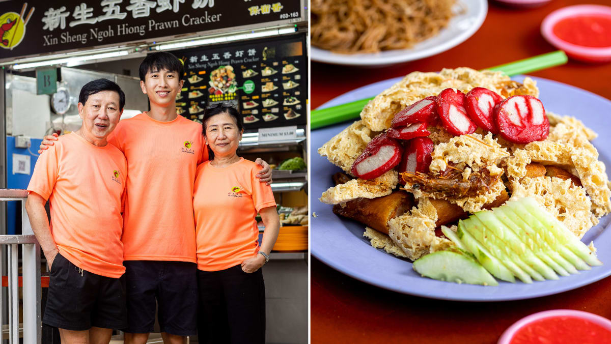Xin Sheng Ngoh Hiang Prawn Cracker’s 3rd-Gen Hawker Worked 20 Hours A ...