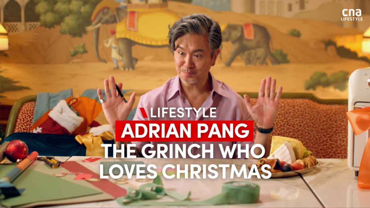 Adrian Pang in The Grinch Who Loves Christmas short film - CNA Lifestyle