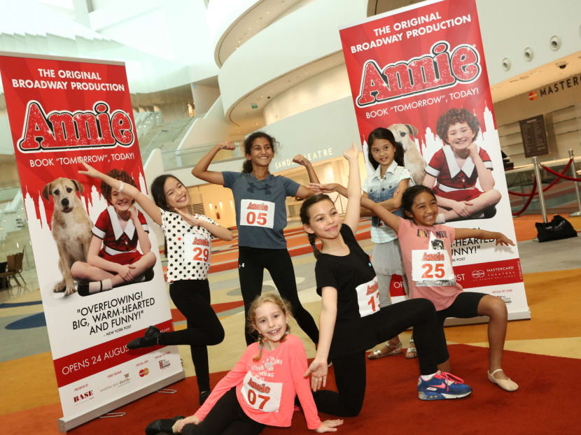Singapore child actors in Annie: ‘The stage makes me feel alive’ - TODAY