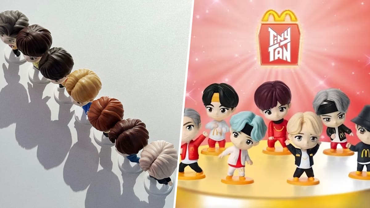 BTS TinyTan McDonald's Happy Meals Coming To Singapore - 8days