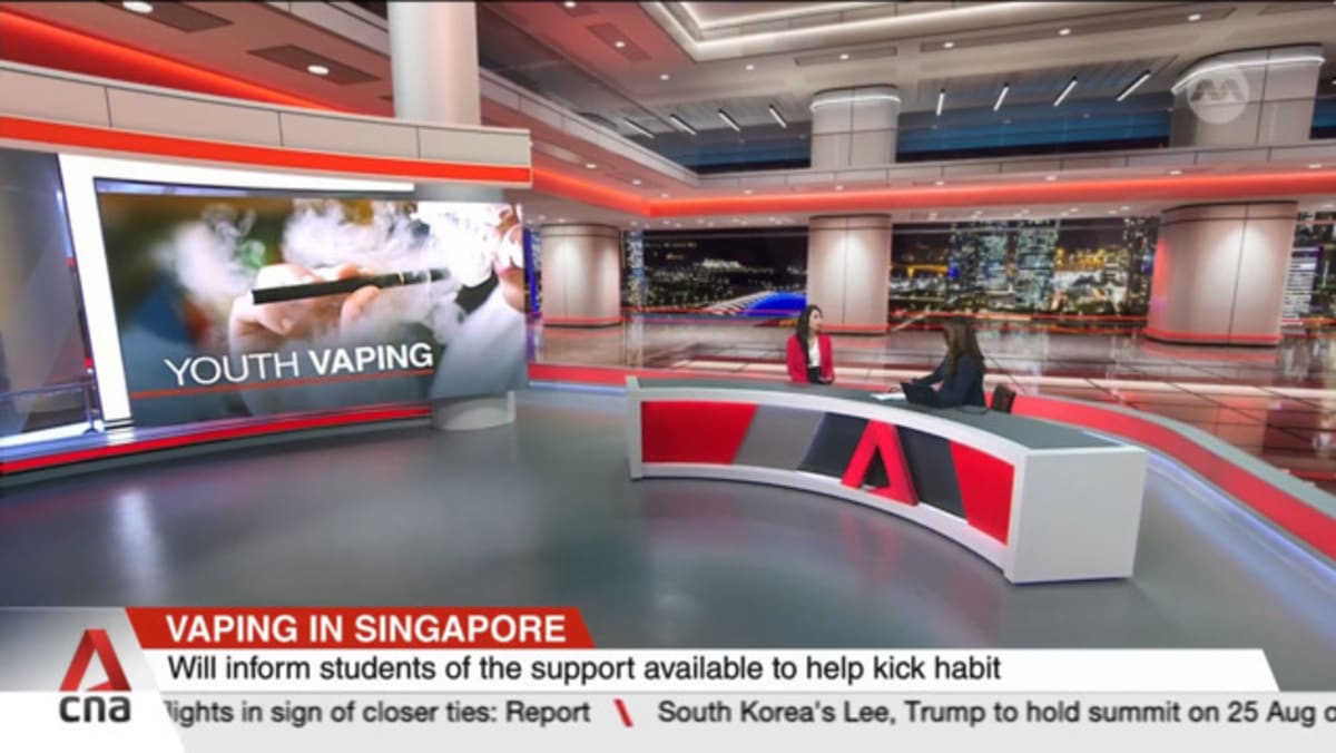 Dr Annabelle Chow on vaping in Singapore - CNA