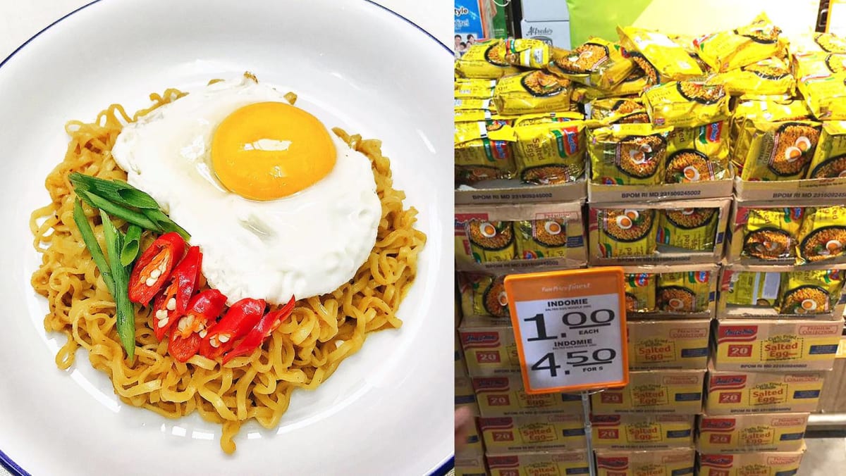 how to cook indomie salted egg