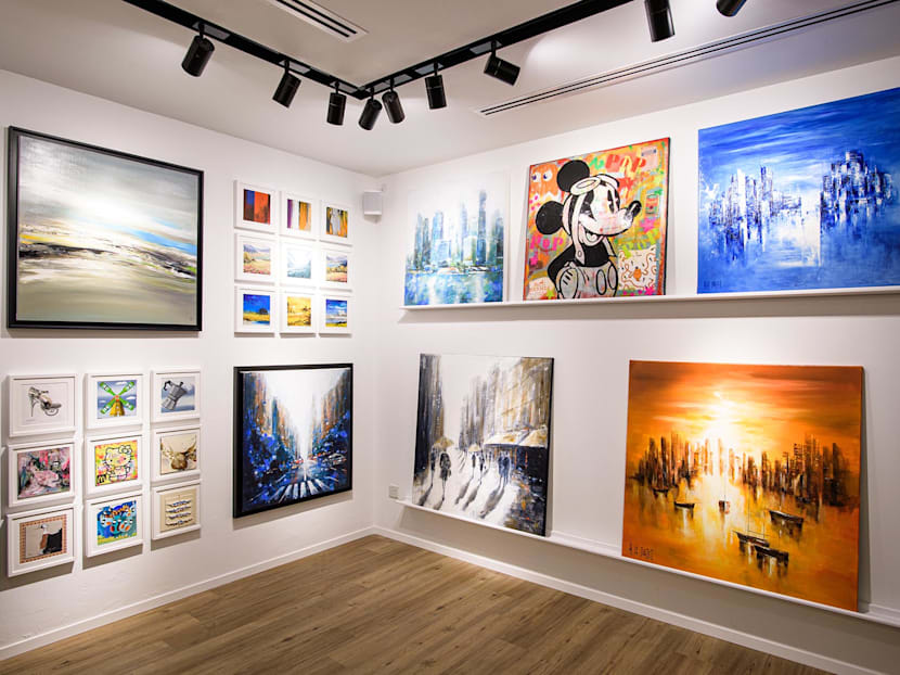 This New Art Gallery At Paragon Sells Artworks By Size At Affordable ...