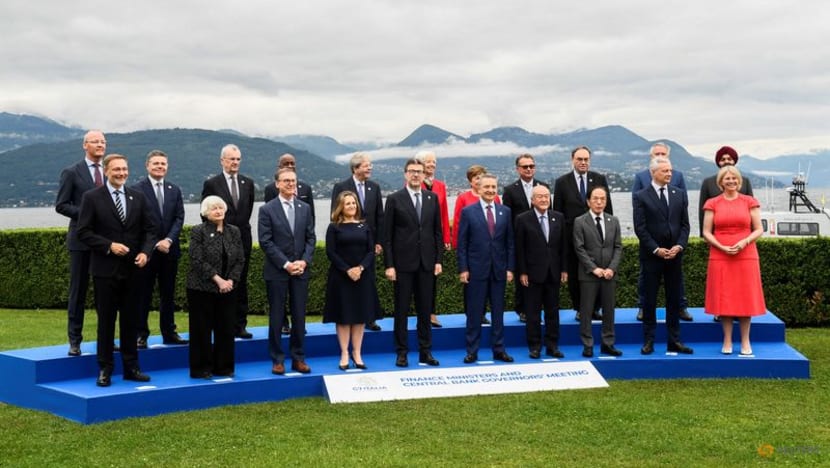 European G7 ministers warn over China trade war risks - CNA