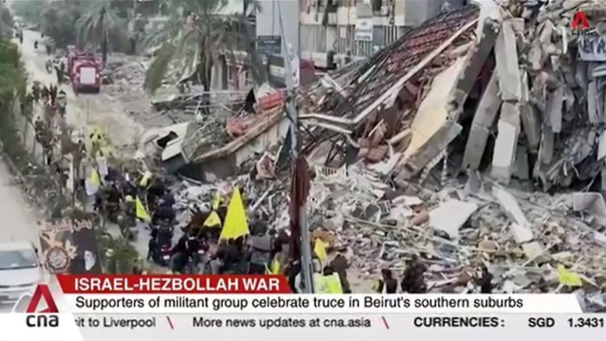 Thousands of displaced Lebanese return south as 60-day ceasefire begins ...