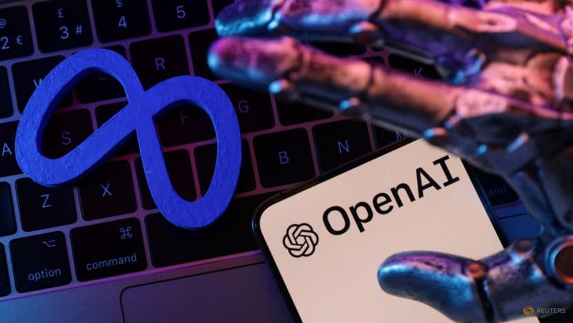 Meta hires three OpenAI researchers, WSJ reports - CNA