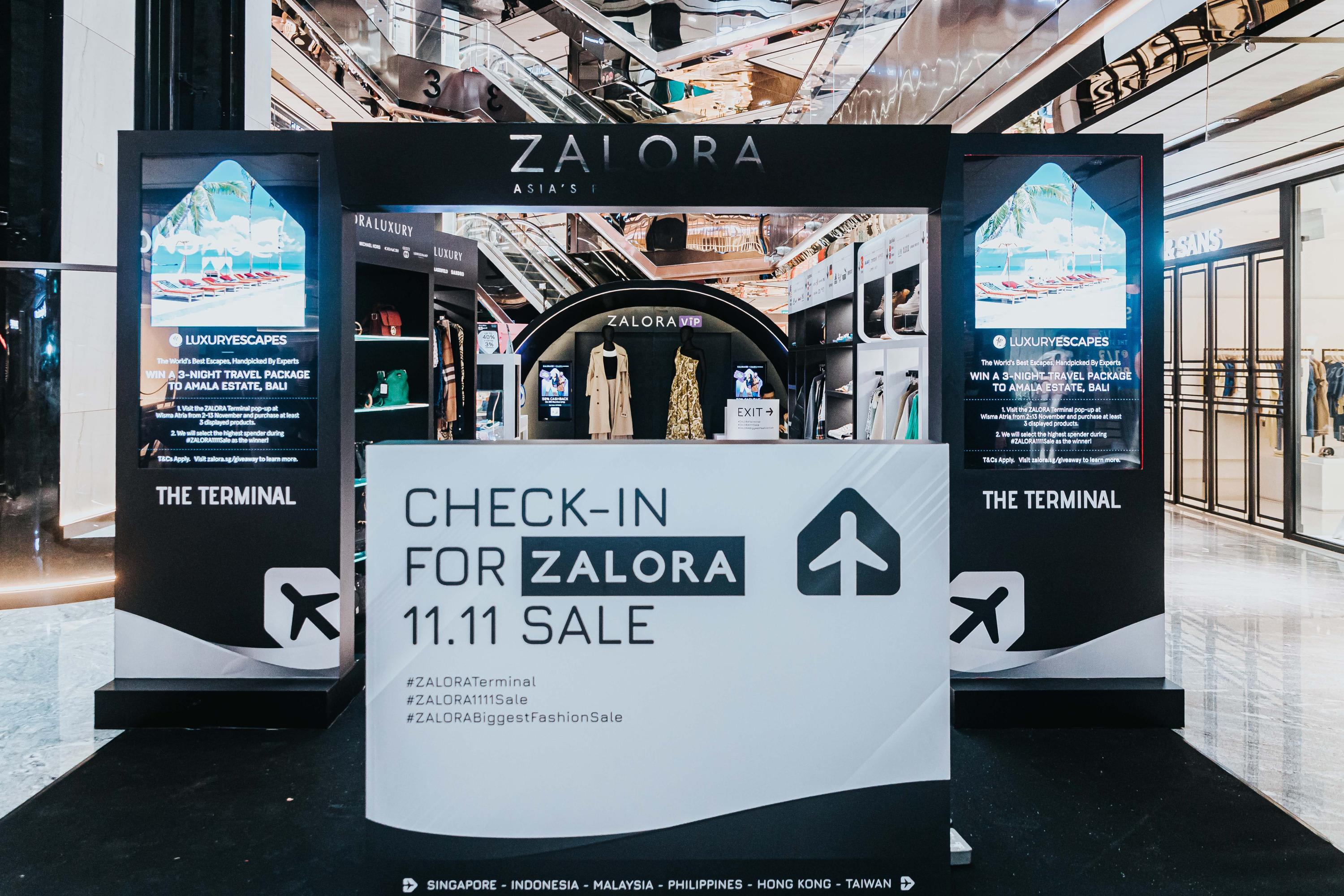 Zalora乌节路设快闪店 为年终购物季掀开序幕 - vibes by 8world