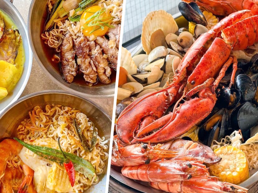Maggi Mee specialist eatery serves $159.90 XXL seafood instant noodles ...
