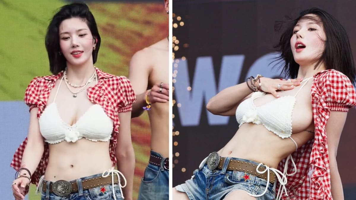 K-Pop Star Kwon Eunbi’s Provocative Waterbomb Festival Performance Goes Viral - 8days