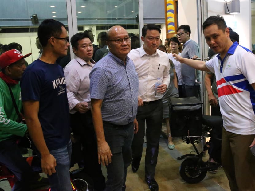 Largest turnout of e-scooter riders at Lam Pin Min's meet-the-people ...