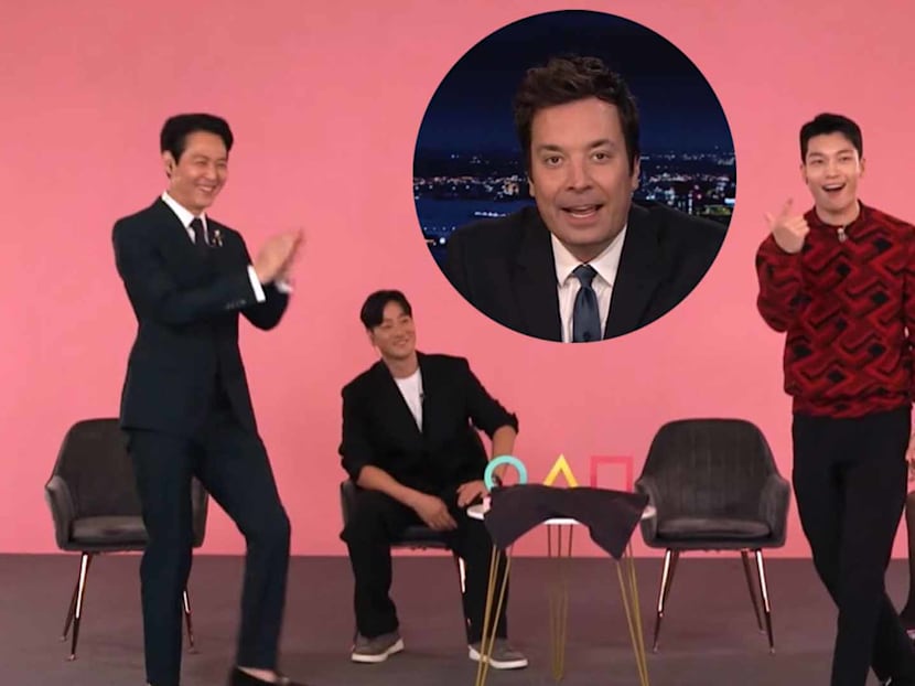 Watch The Squid Game Cast Play Children’s Games On The Tonight Show ...