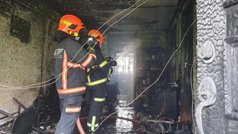 Person dead after fire at New Upper Changi Road flat - CNA