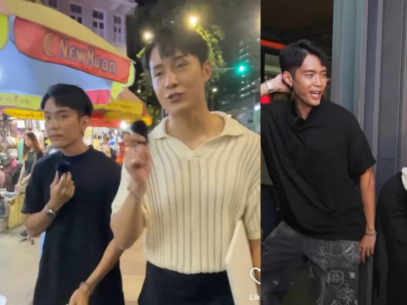 1.9m-tall Tyler Ten subtly height-shames Desmond Ng, who's 1.78m, in ...