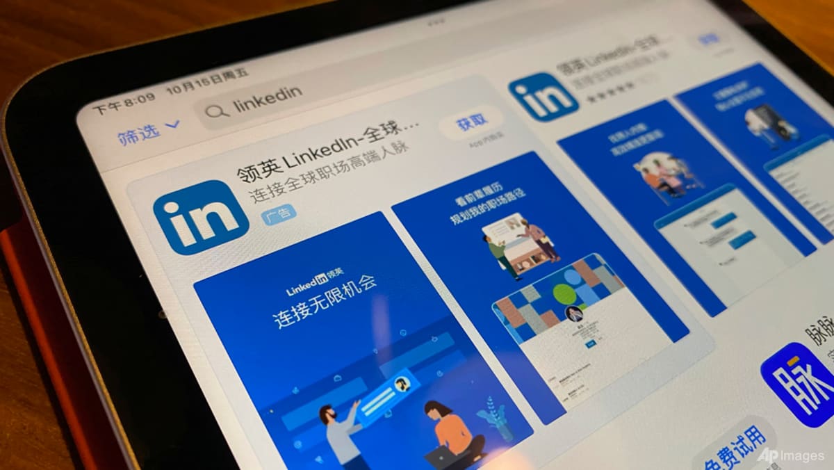 Chinese users' feelings mixed about LinkedIn pulling out - CNA