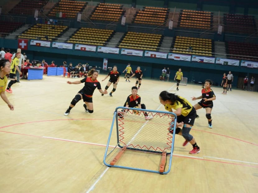 What is tchoukball and how popular is this sport where Singapore women ...