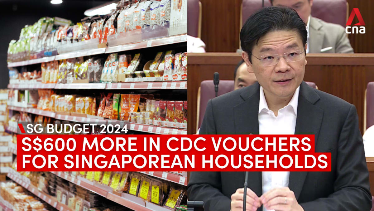 Budget 2024: Additional S$600 in CDC vouchers, one-time cash payment ...