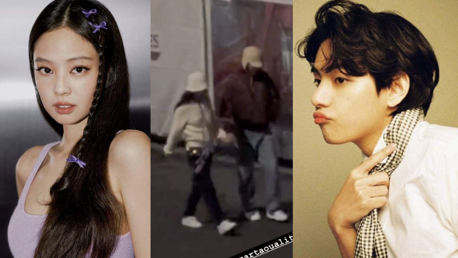 V And Jennie BLACKPINK's Jennie And BTS' V Confirm Alleged Date In New