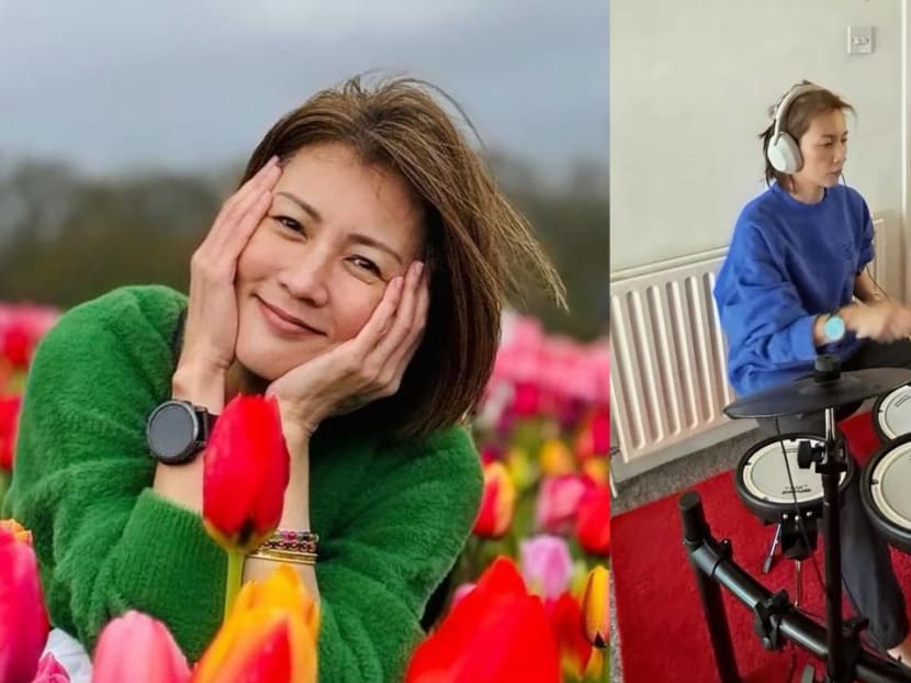 'Come back to S'pore to perform': Ivy Lee has fans fawning over how cool she looks playing drums ...