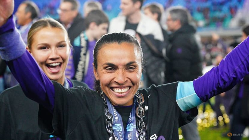 'I'm staying home!' - Brazilian Marta extends stay at NWSL's Pride - CNA