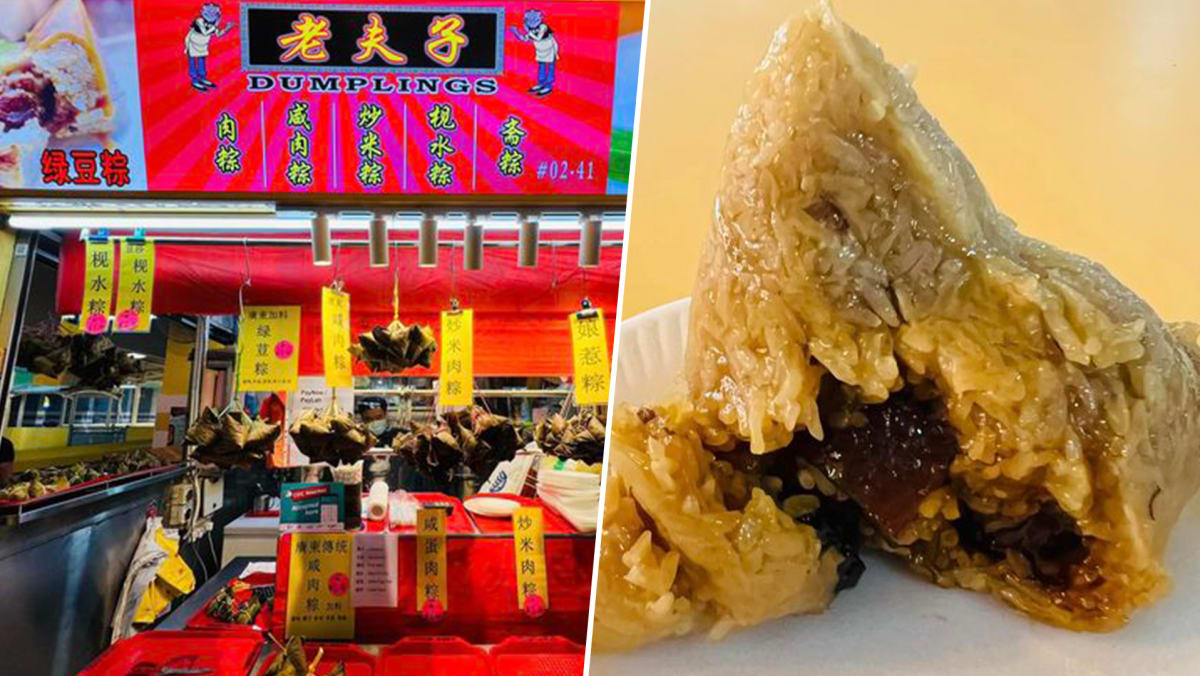 Cute pop-up Chinatown hawker stall sells Cantonese-style bak chang just ...