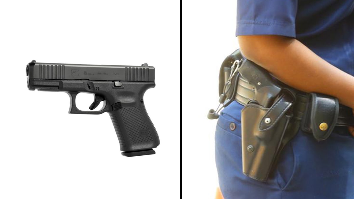 what pistol does cops use