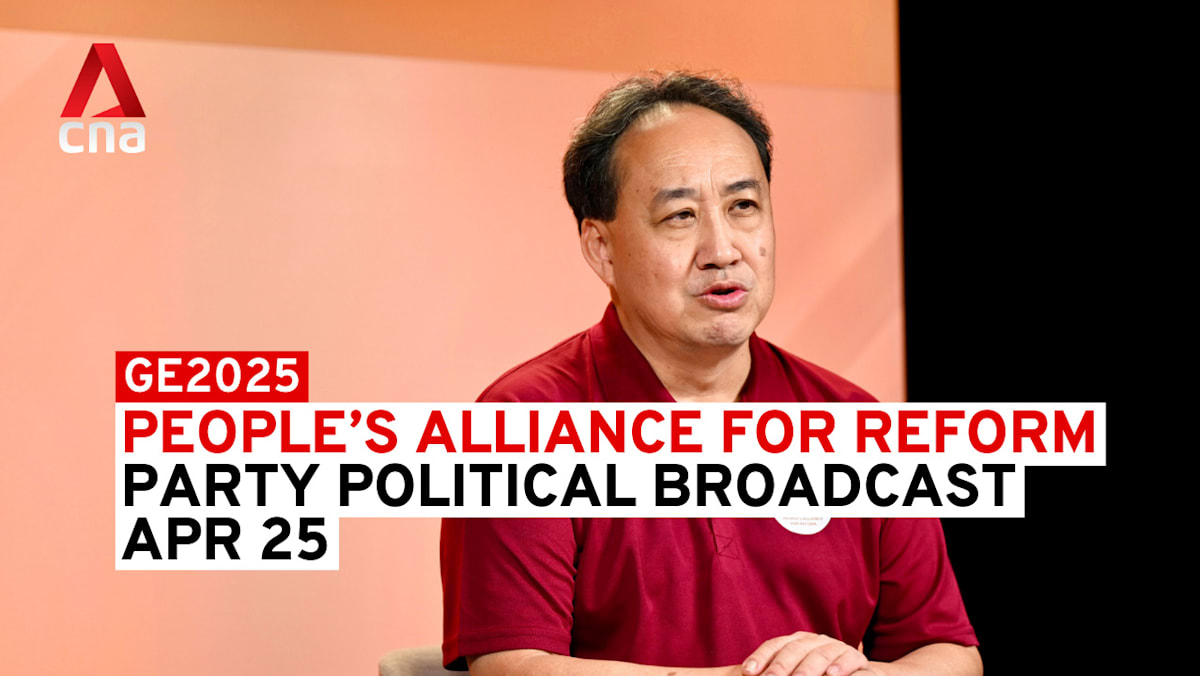 GE2025: People's Alliance for Reform - Party Political Broadcast, Apr ...
