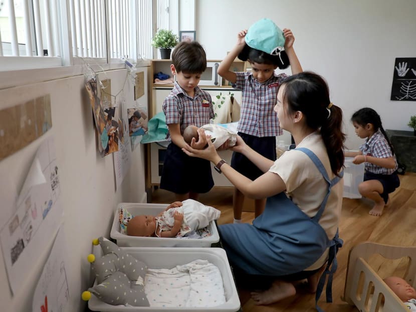 With monthly fees up to S$3,000, why do some parents send kids to private preschools? - TODAY