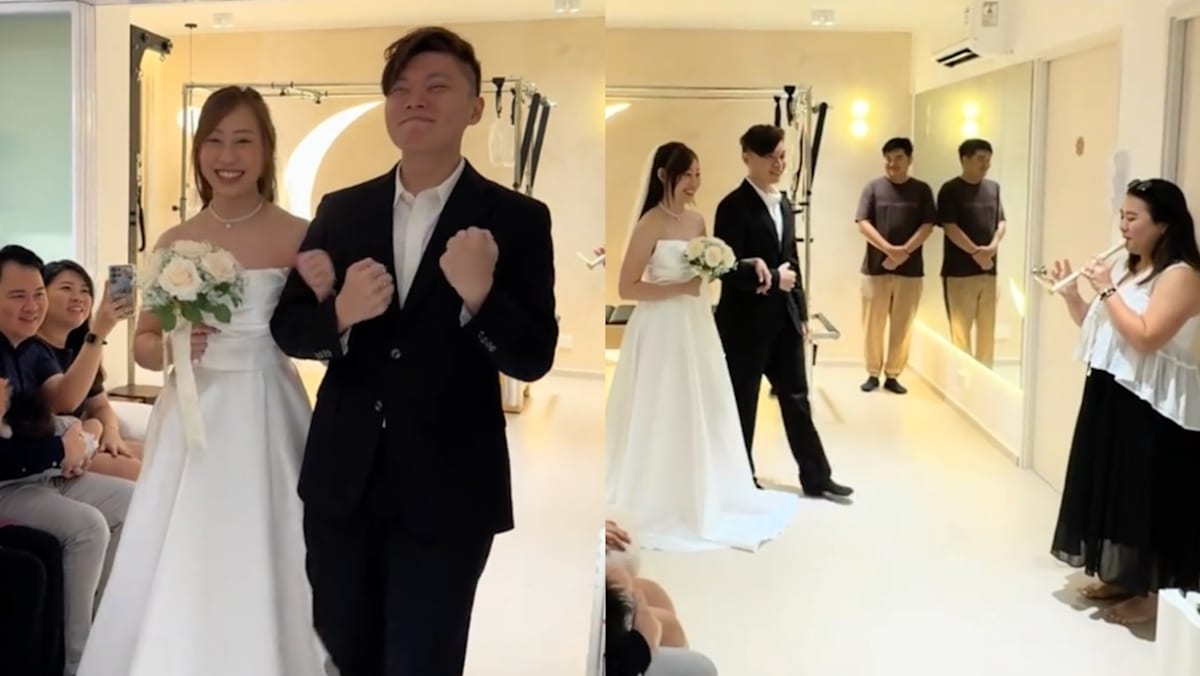 S’pore Couple Holds The Most Unique & Fuss-Free Home Wedding, Complete ...