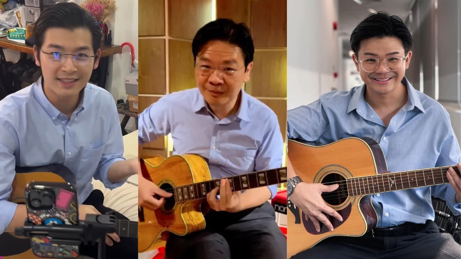 Who Looks More Like PM Lawrence Wong: YES 933 DJ Kunhua Or Actor Shawn ...