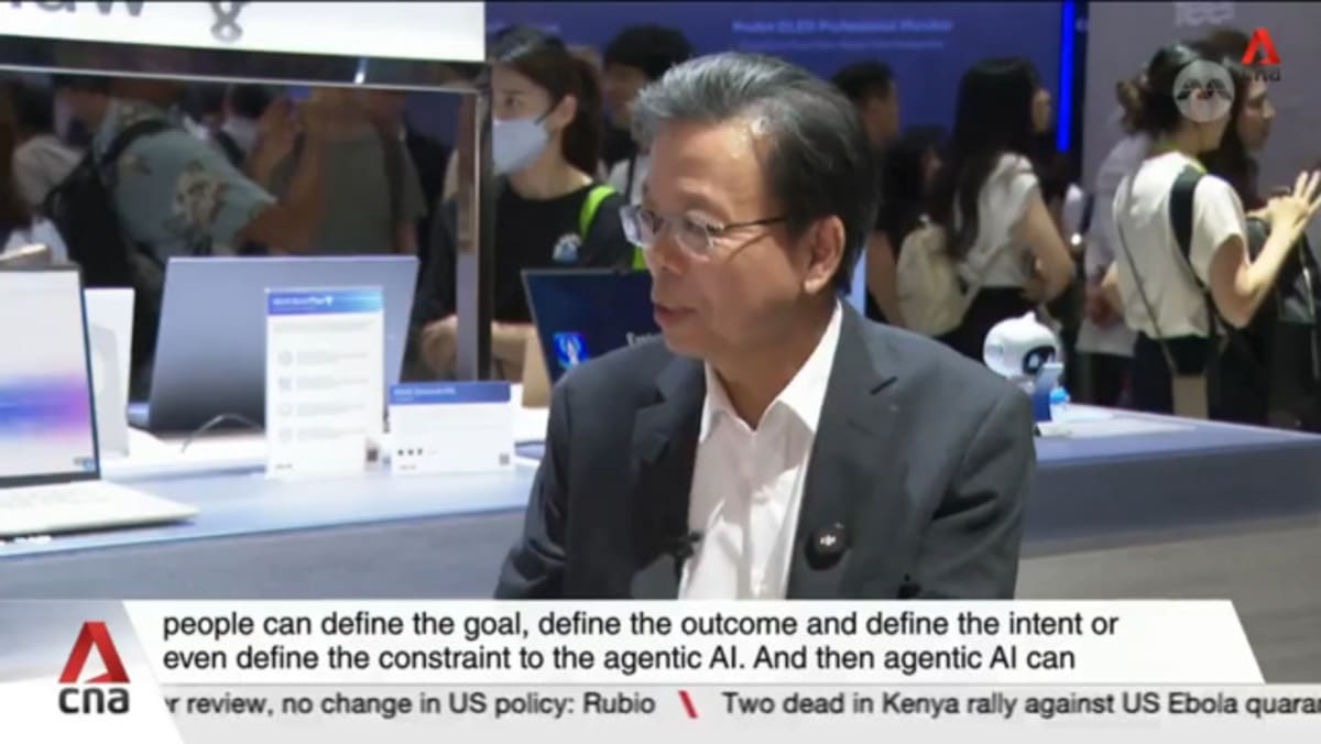 Asus co-CEO Samson Hu on AI PCs, Taiwan's ecosystem and navigating US ...