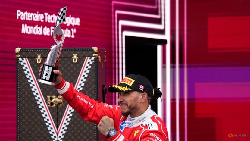 Hamilton unlocks Ferrari magic with Montreal breakthrough - CNA