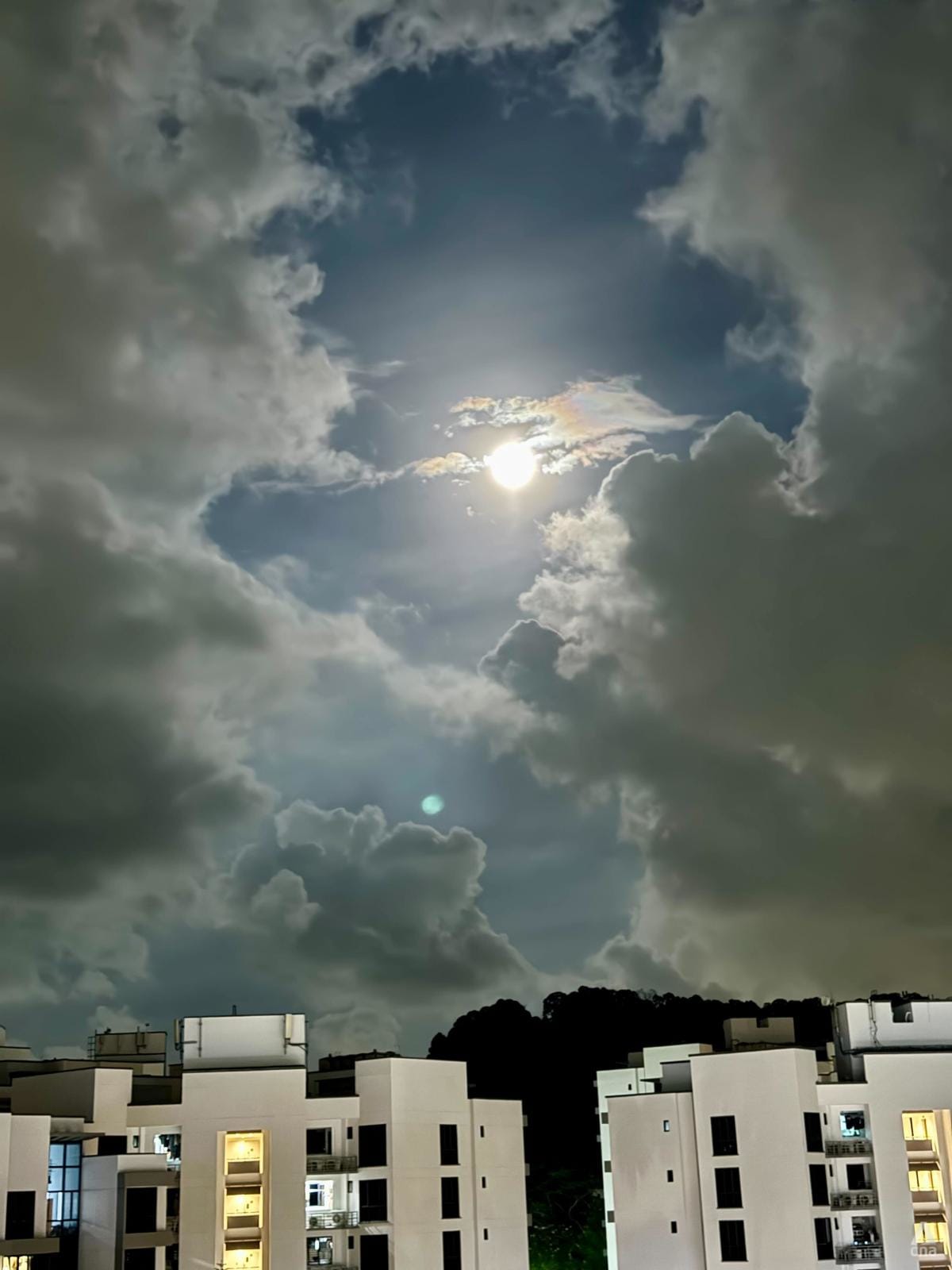 First supermoon of the year rises over Singapore - CNA
