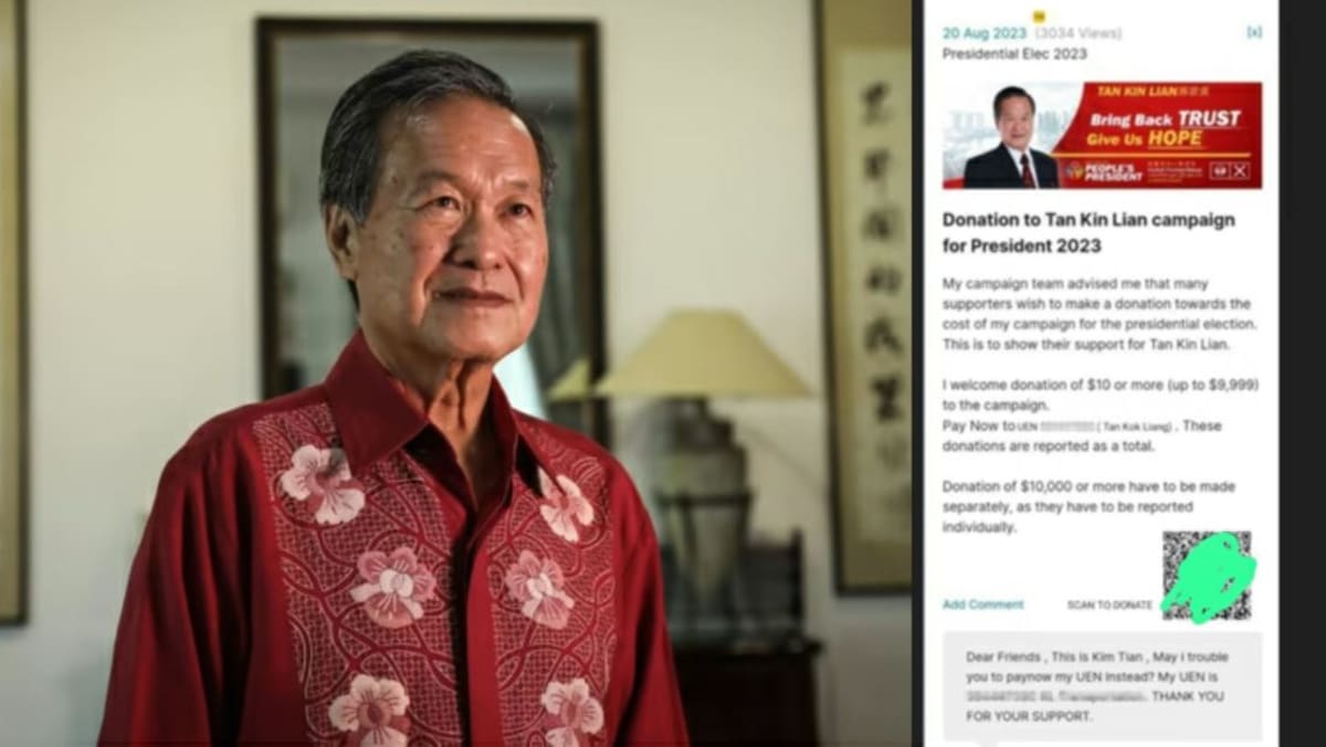 Laporan polis dibuat tentang laman derma palsu calon presiden Tan Kin ...