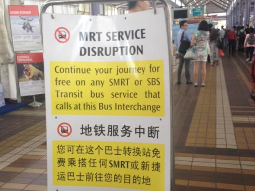 SMRT to provide ‘full report’ on morning disruption: LTA - TODAY