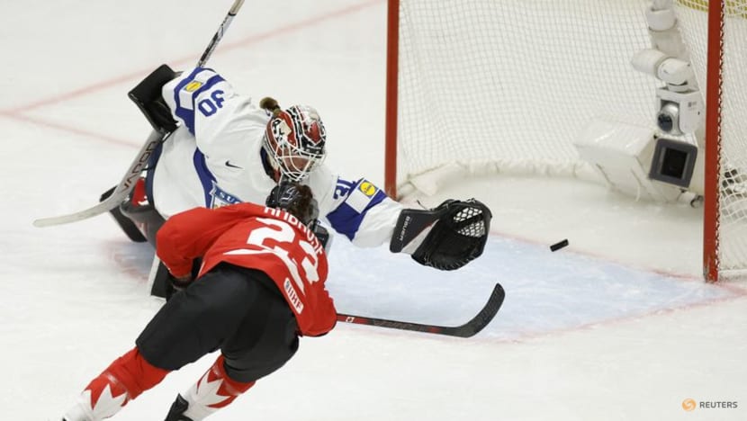 Ice hockey-Champions Canada rout Finland to set up world final with US ...