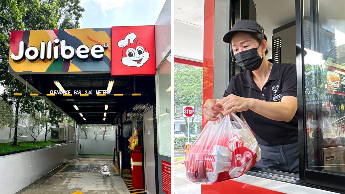 First look: Jollibee opens fast food drive-thru in S’pore - CNA Lifestyle