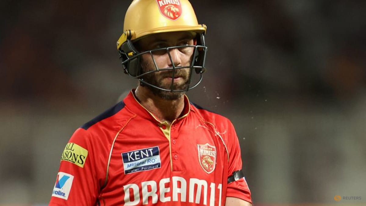 Maxwell to miss rest of IPL with finger injury - CNA