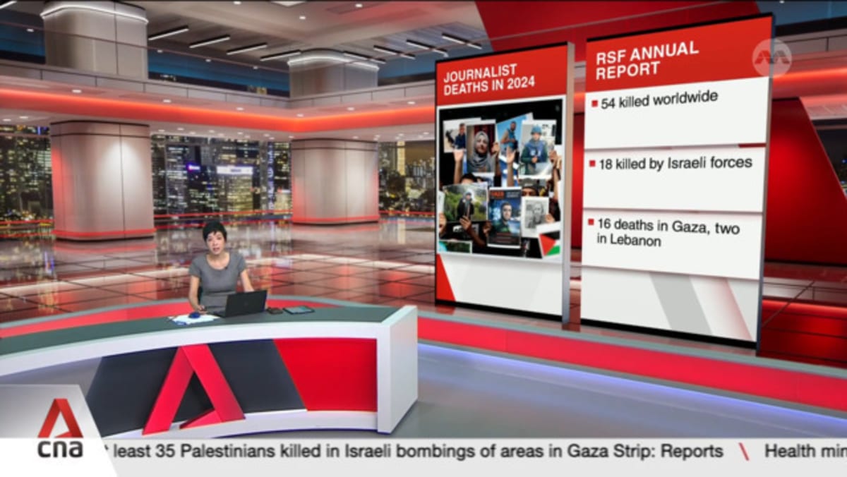 54 journalists killed in 2024, a third by Israel: Reporters Without ...