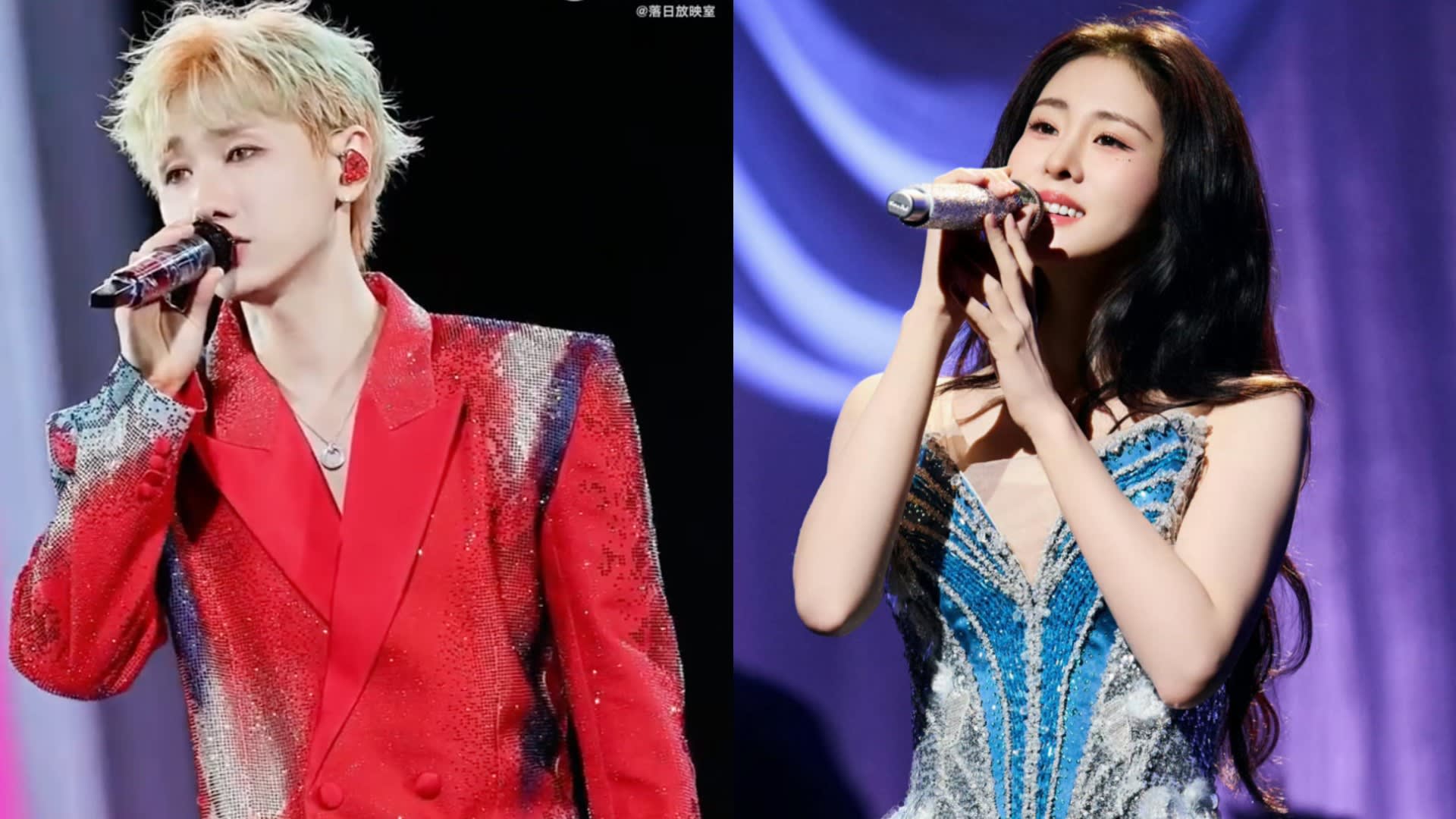 Chinese Singers Zhang Bichen & Wang Su Long Are Feuding Over A Song - 8days