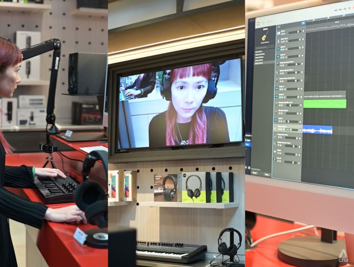 We checked out Swee Lee Clarke Quay: Vinyl listening stations, cafe ...