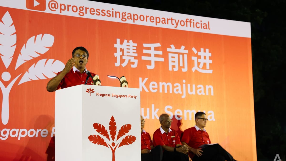 GE2025: PSP rally for Bukit Gombak SMC at Bukit Gombak Stadium - CNA