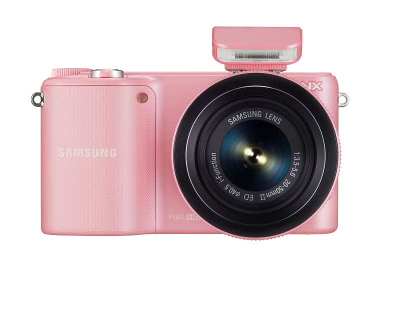 pink camera samsung