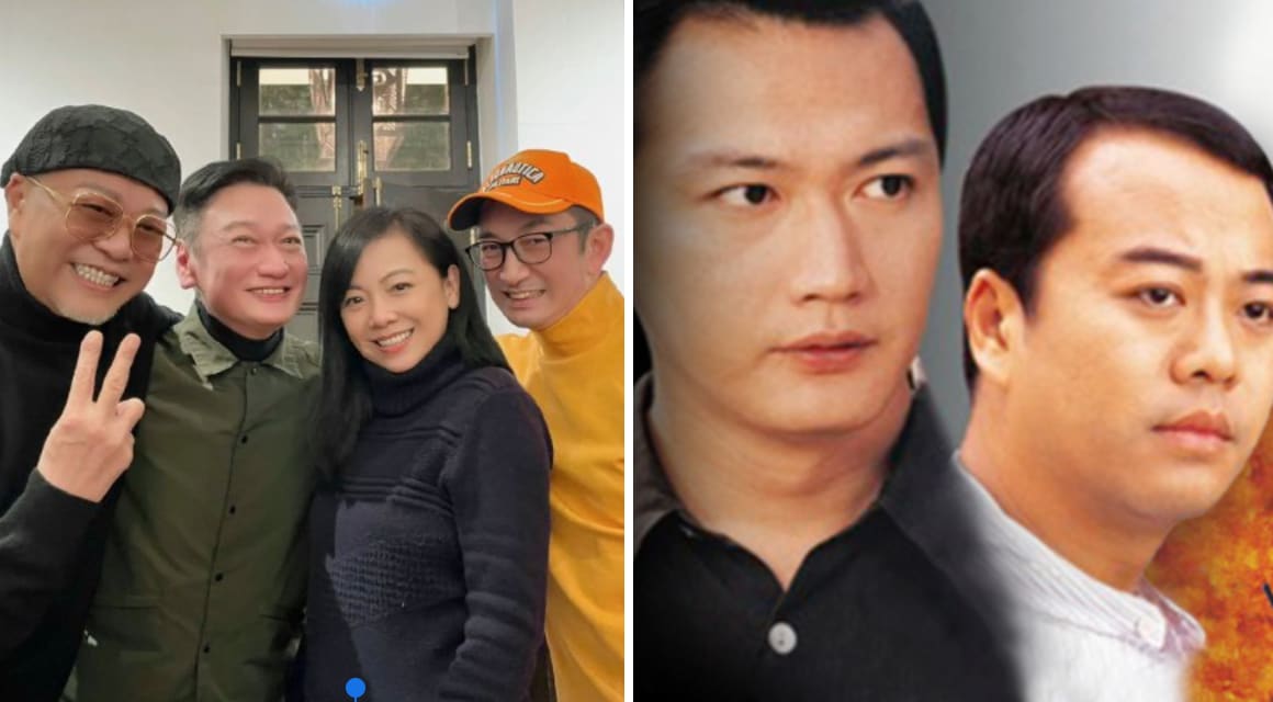 File of Justice Stars Bobby Au Yeung, Sheren Tang, Michael Tao & Lawrence Ng Had A Reunion - 8days