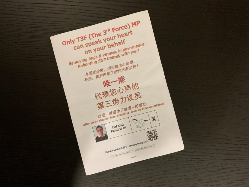 GE2020: Independent candidate Cheang visits residents, picks horse as ...