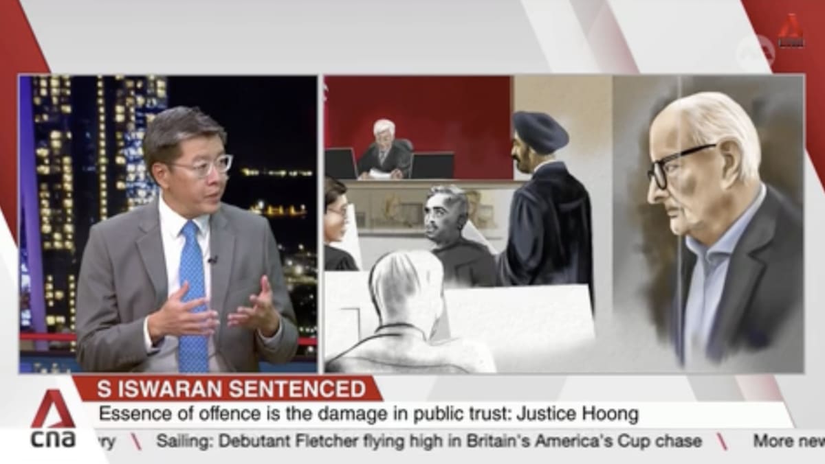 Assoc Prof Eugene Tan on judge's sentencing decisions in S Iswaran case - CNA