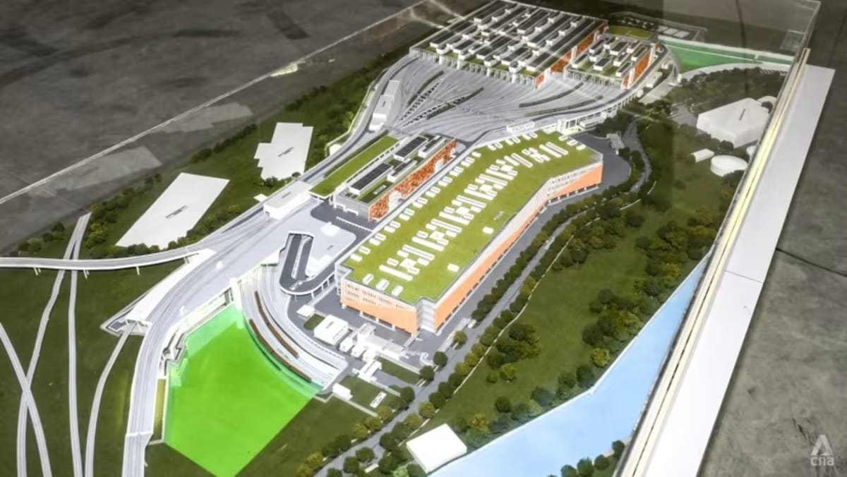 Depoh Bersepadu East Coast dengan 3 depoh MRT dan 1 depoh bas dijangka ...